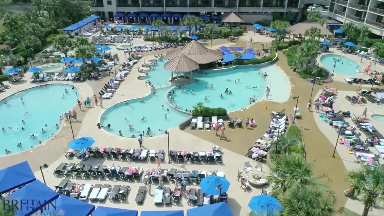 Pool Deck at North Beach Resort & Villas - YouTube