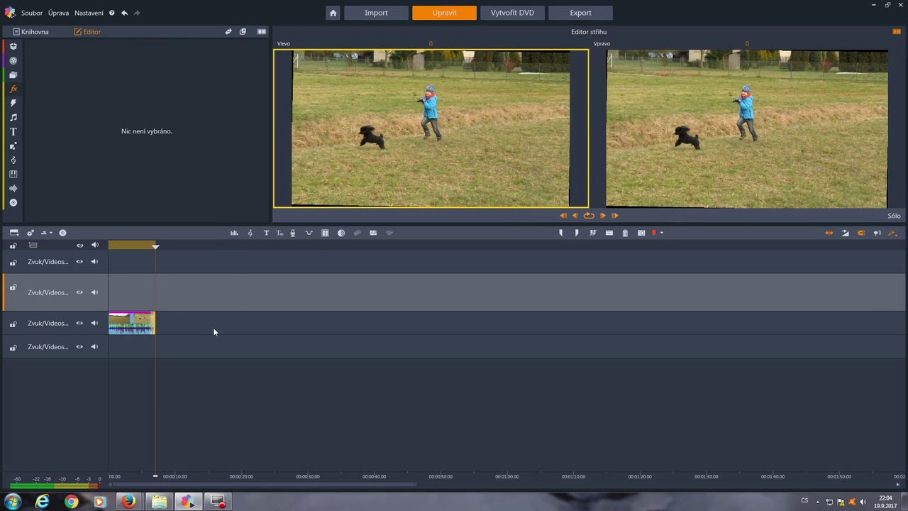 Pinnacle Studio 21 Ultimate - rotace videa - YouTube