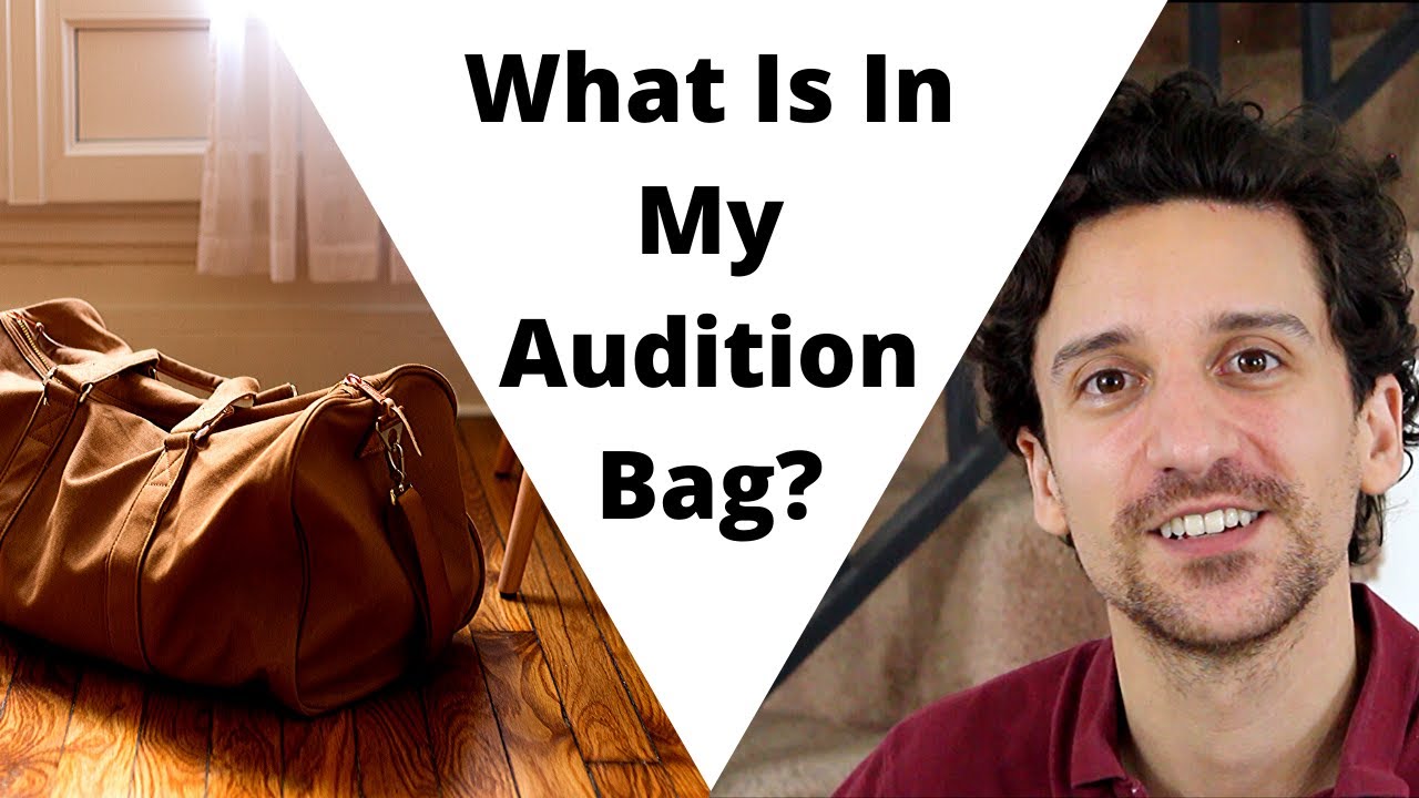What's In My Audition Bag - YouTube