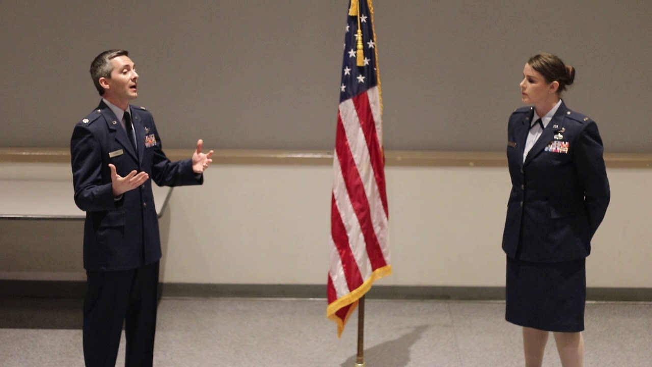 1Lt Promotion Ceremony - YouTube