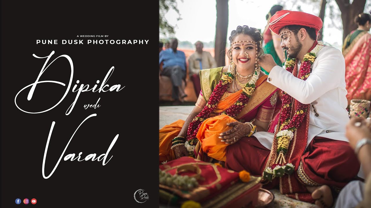Best Wedding Cinematic Teaser | Varad & Dipika I Pune Dusk Photography ...
