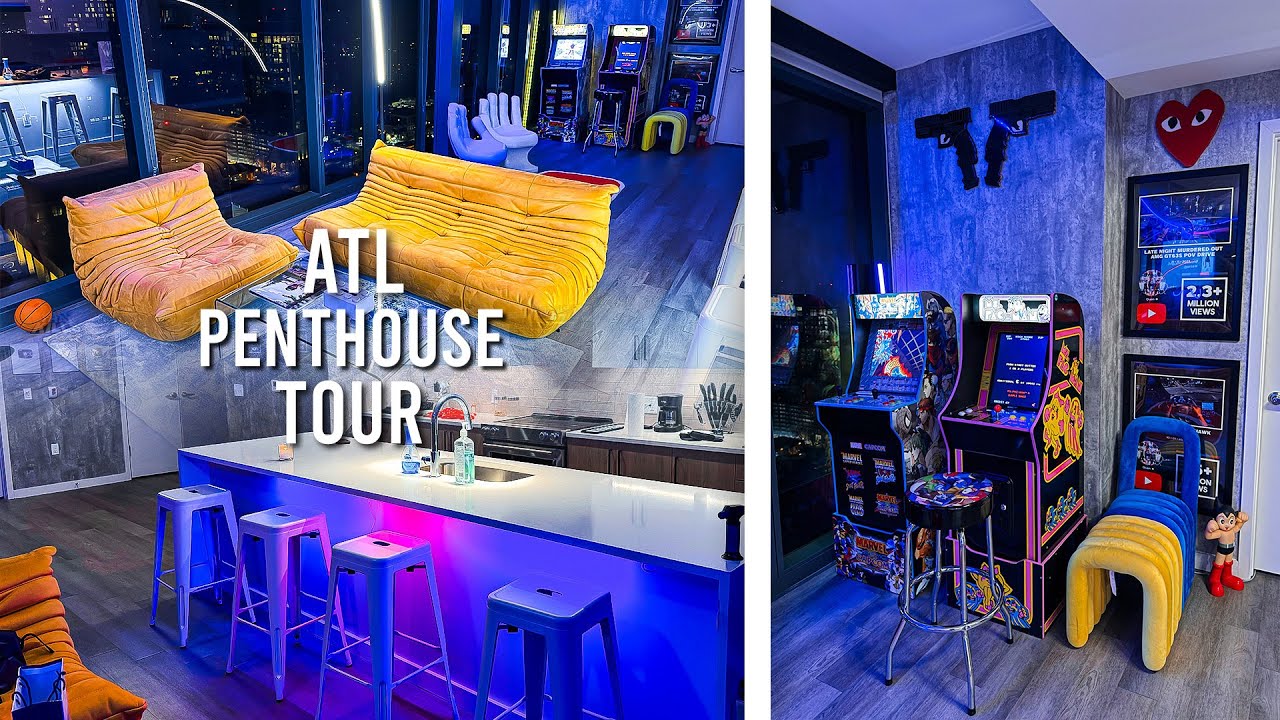 Quan’s Atl Penthouse Tour - YouTube