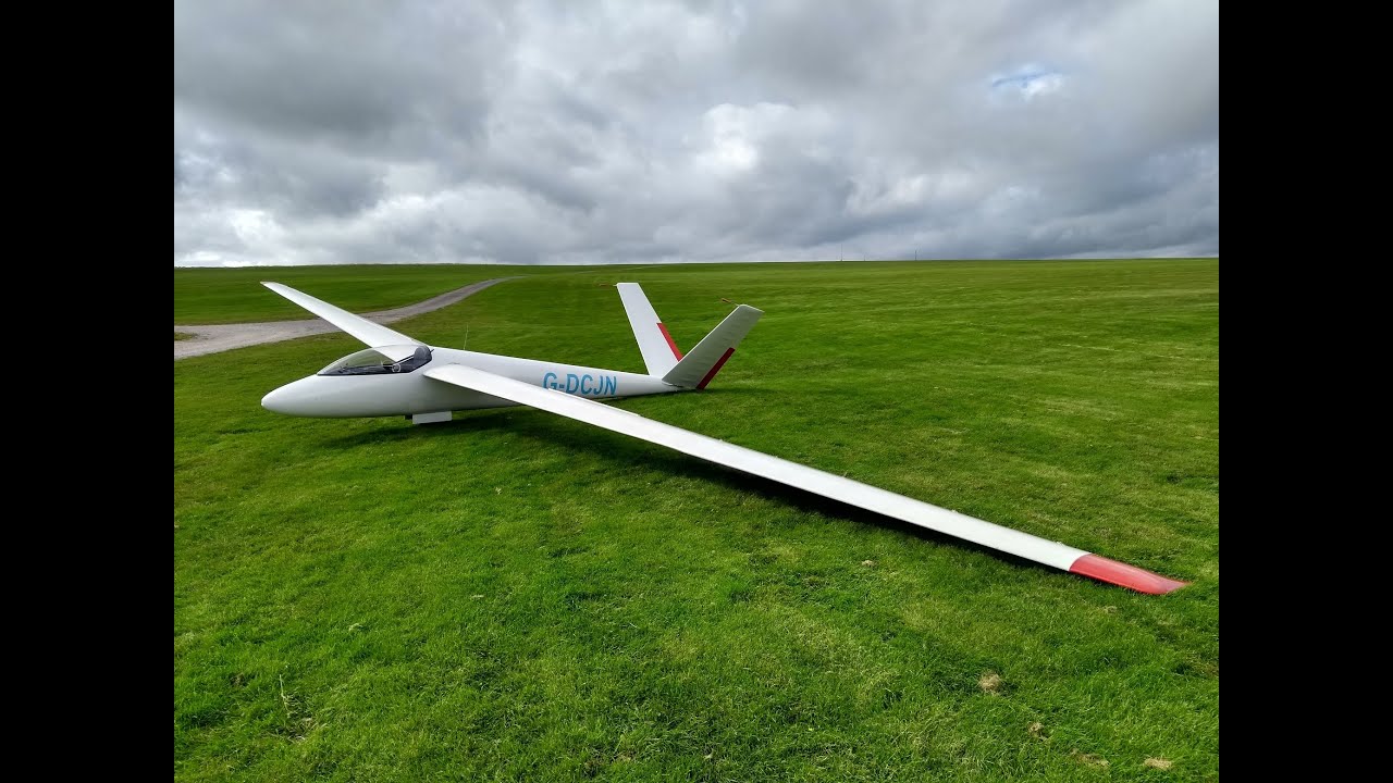 Schempp Hirth SHK Camphill Vintage Glider - YouTube