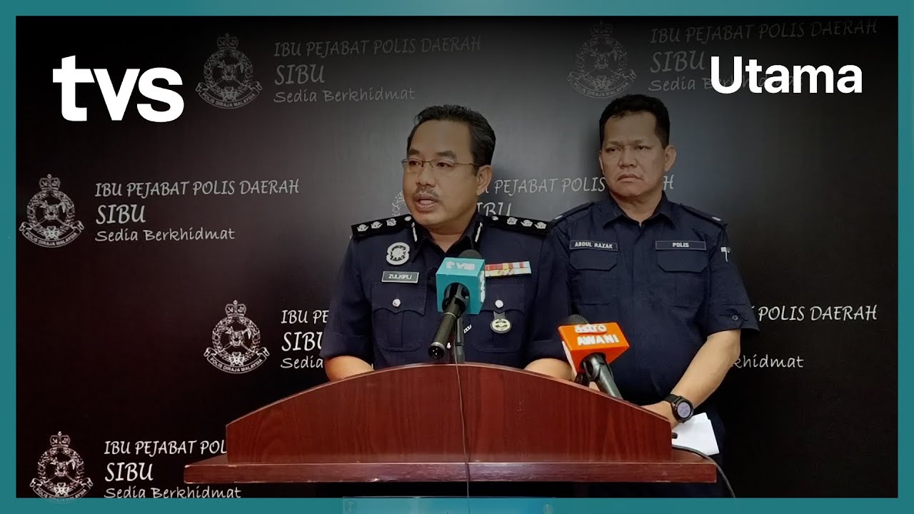 Kes tembak mati di Sibu, dua lelaki ditahan | TVS - YouTube