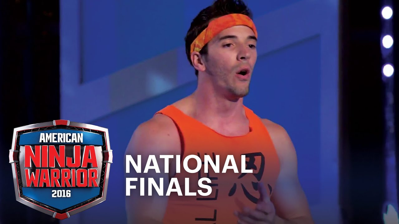 Drew Drechsel Tackles the National Finals Stage 3 | American Ninja ...