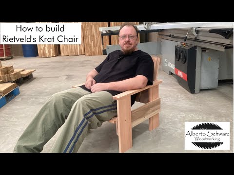 Wie man den Rietveld-Krat-Stuhl baut