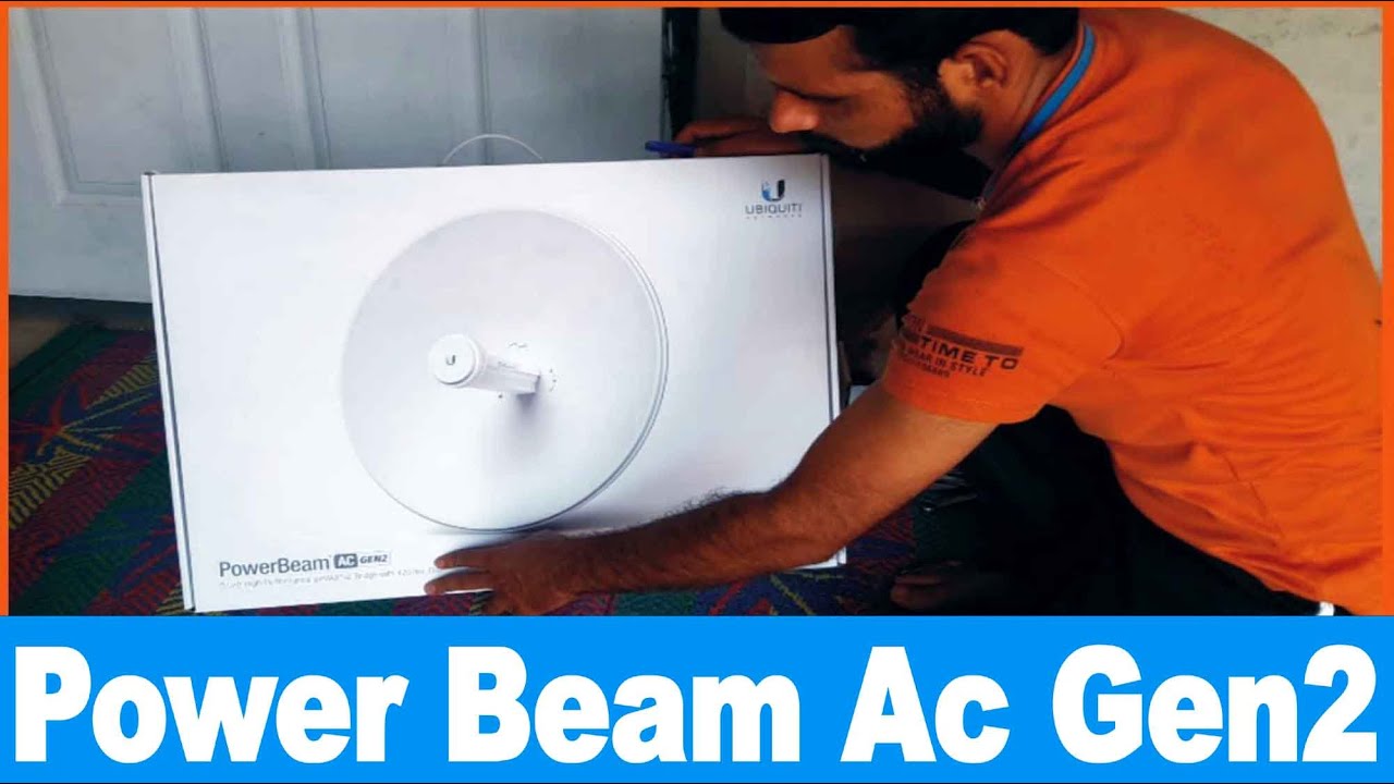 UBNT Power Beam AC Gen 2 Point to Point installation for long range ...