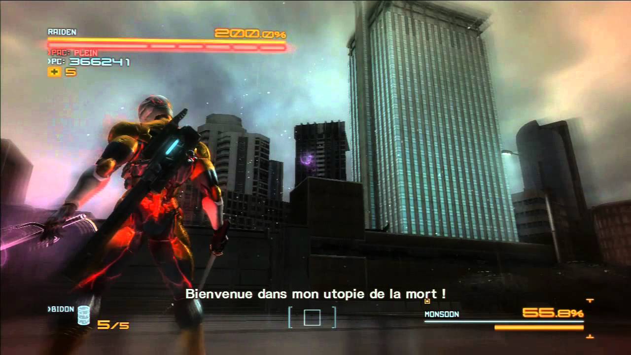 Metal Gear Rising / Monsoon Boss Fight / Perfect - S rank / Gameplay HD ...