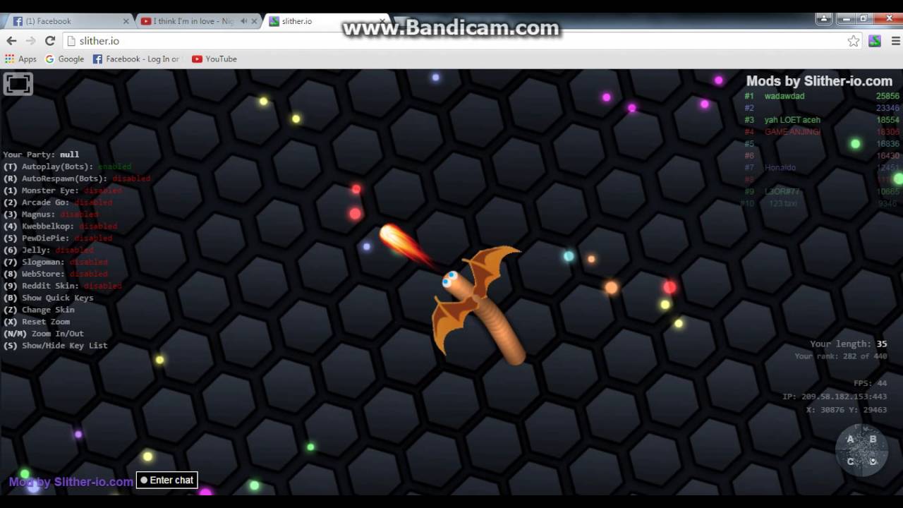 How To Cheat on Slither.io - YouTube
