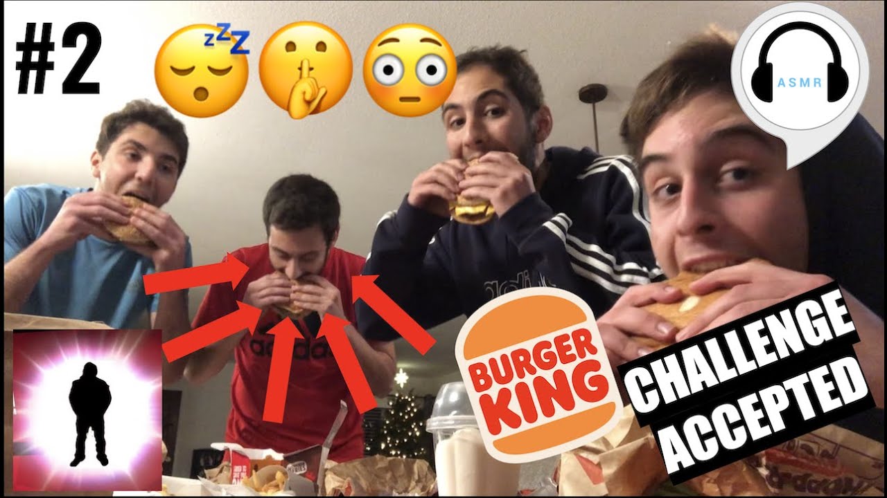 BURGER KING FOOD REVIEW S.1; E.2... [#ASMR EDITION] DAD SLEEPING # ...