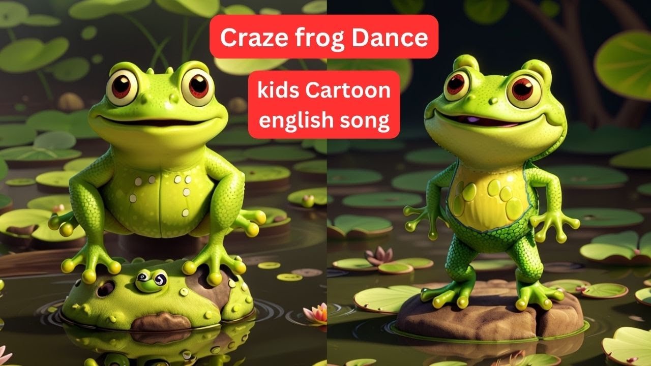 Crazy frogs _ Nursery Rhymes for Babies - YouTube