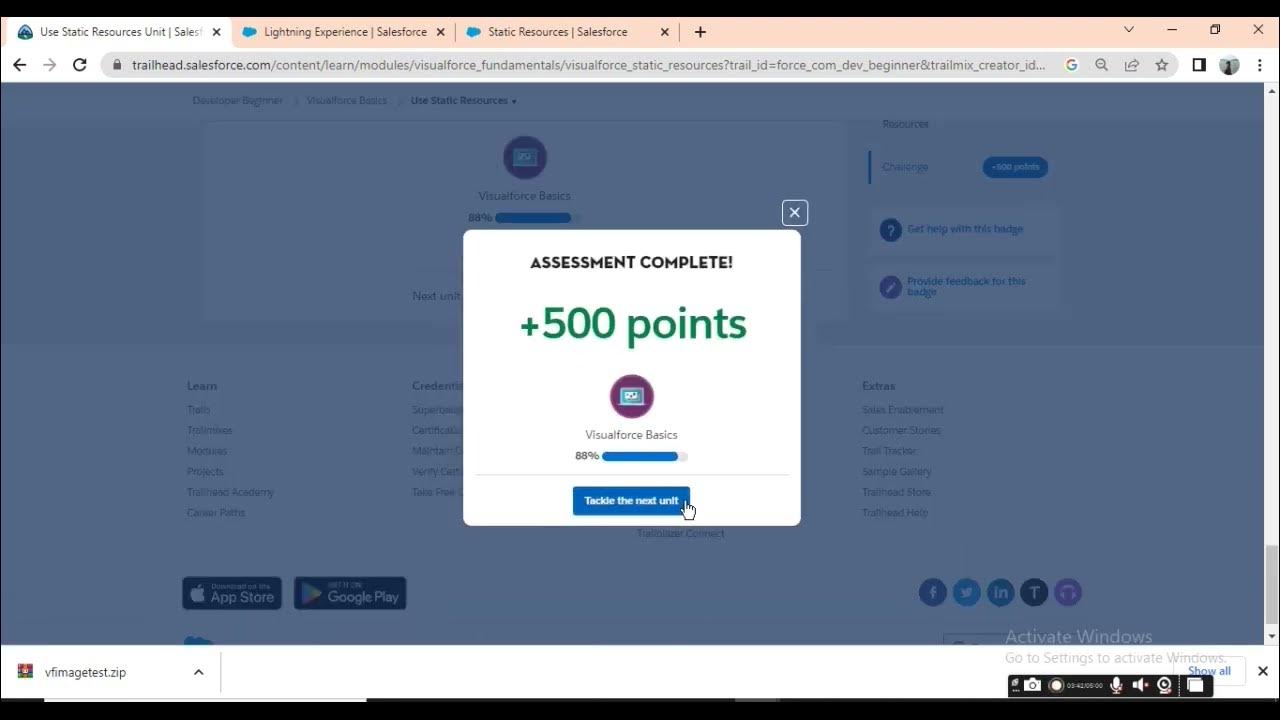 Visualforce Basics Use Static Resources Youtube