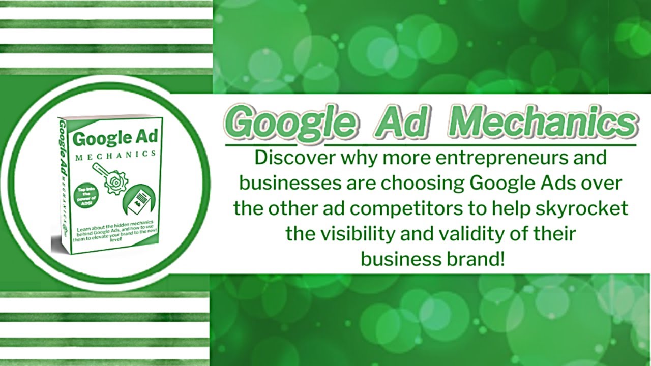Google Ad Mechanics - YouTube