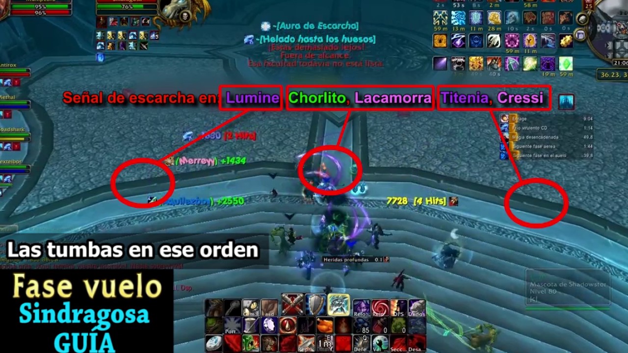 Sindragosa Guía - YouTube