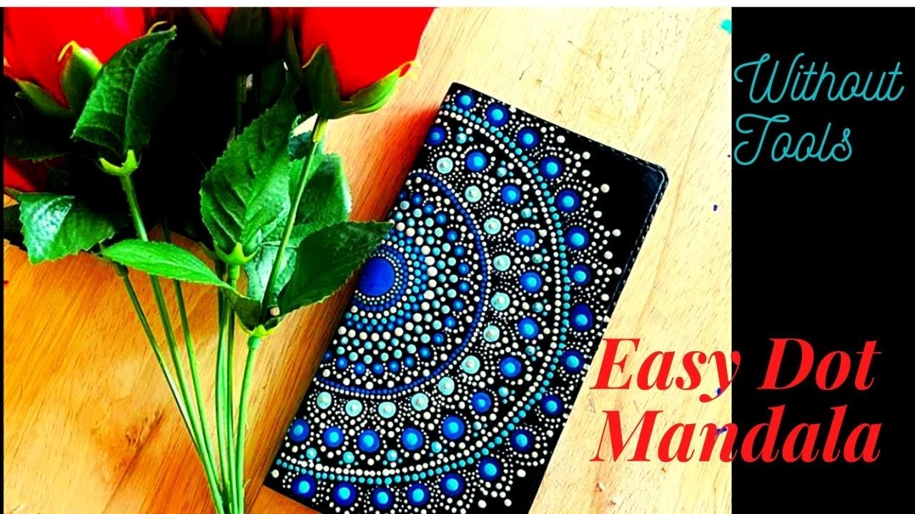 easy dot mandala for beginners without tools | dot painting | dot art ...