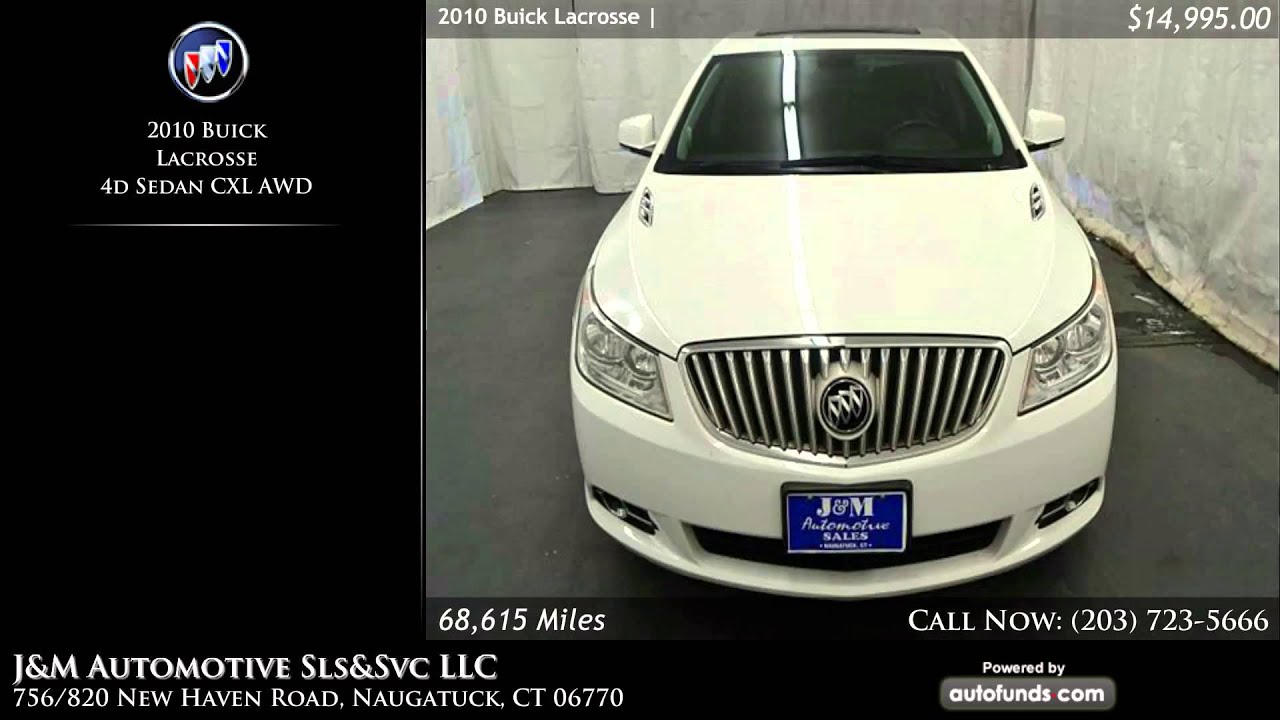 Used 2010 Buick Lacrosse | J&M Automotive Sls&Svc LLC, Naugatuck, CT ...