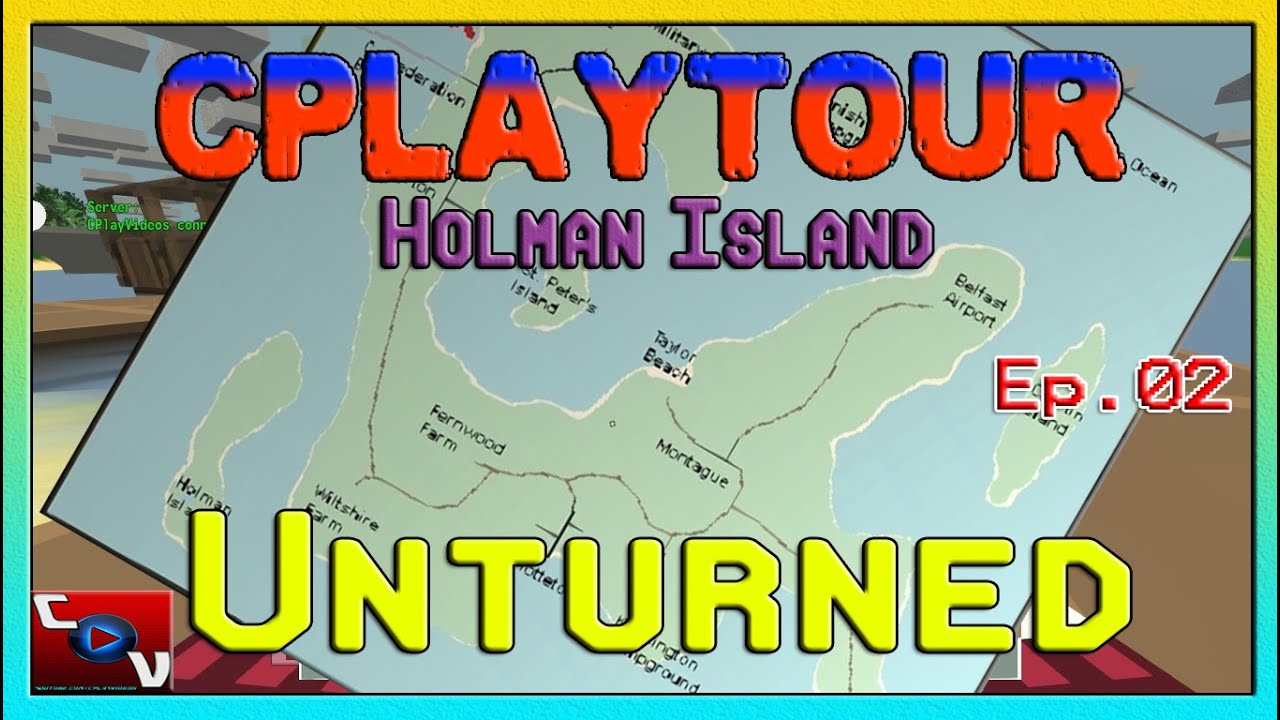 Unturned - Tour pelas cidades - Holman Island - Matamorez #02 - YouTube