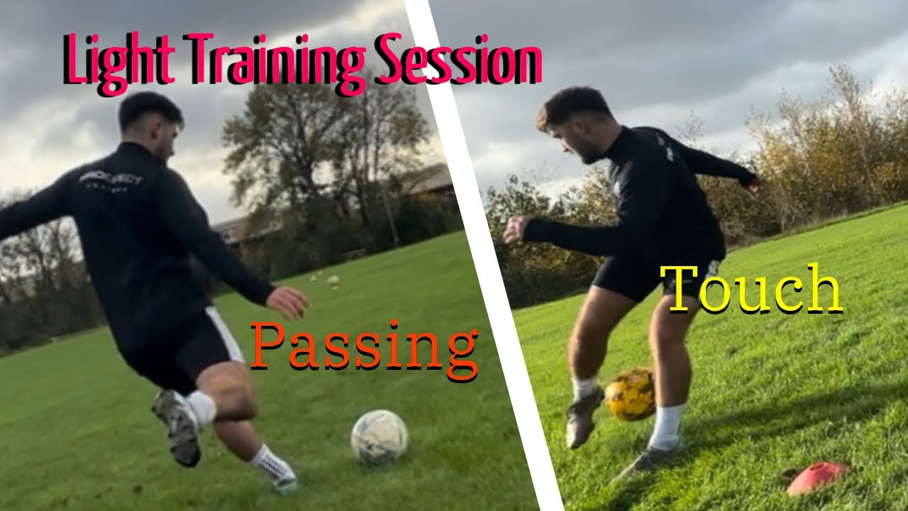 Light Training Session | Road to Pro ⚽️ - YouTube
