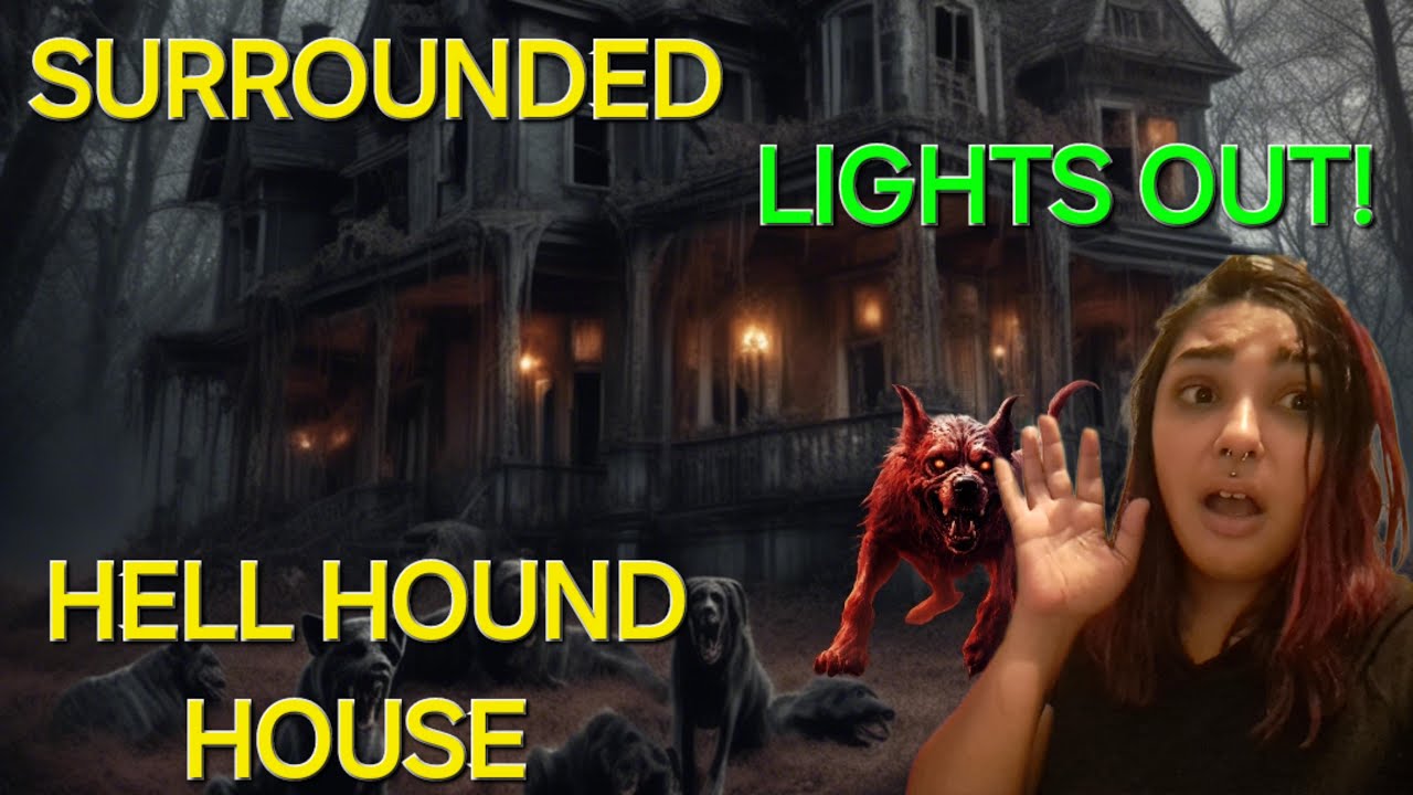 LIGHTS OUT! TERRIFYING EXPERIENCE! HAUNTED ABANDONED HELL HOUND HOUSE ...