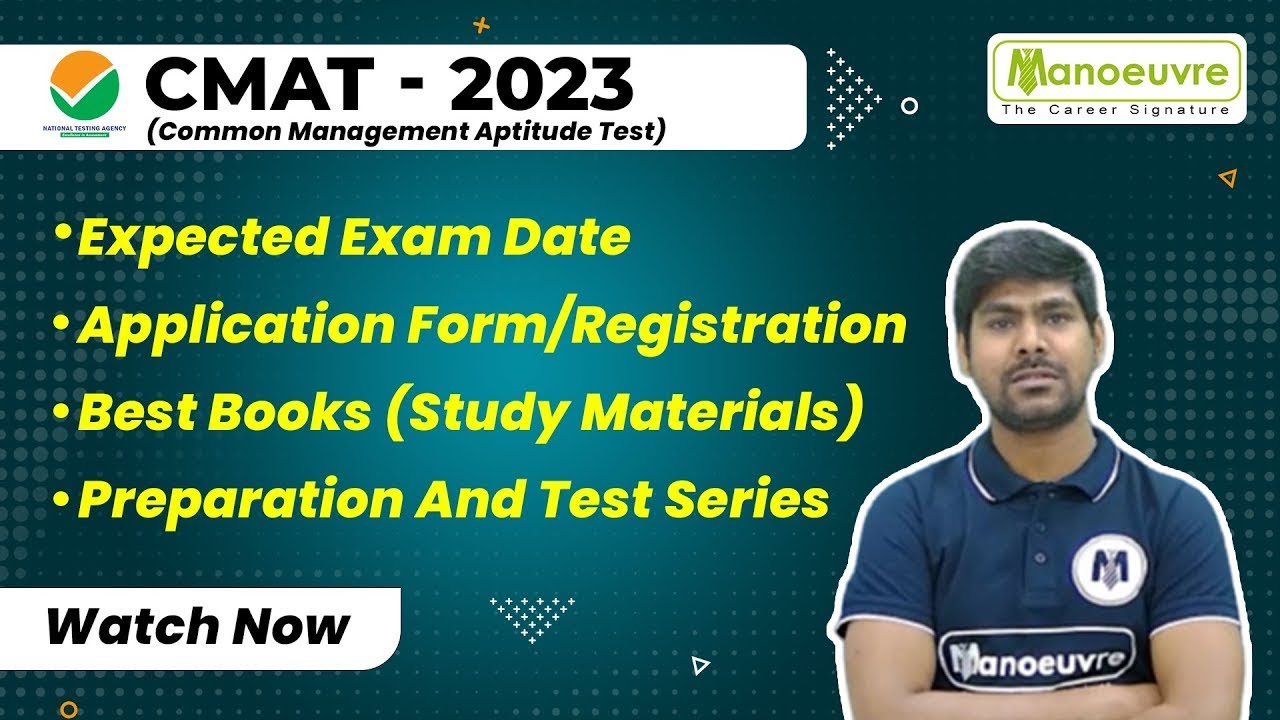 CMAT 2023 - Expected Exam Date | Registration | Best Books ...