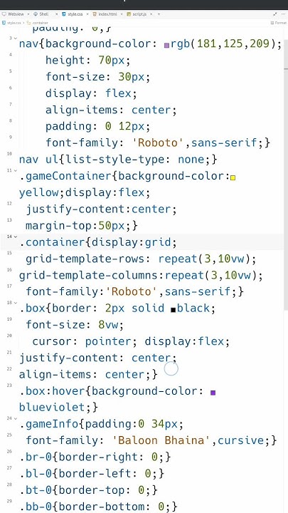 Game Website Part 1 Html Css Csshtml Cssshorts Codinglover Shotefeed Youtube