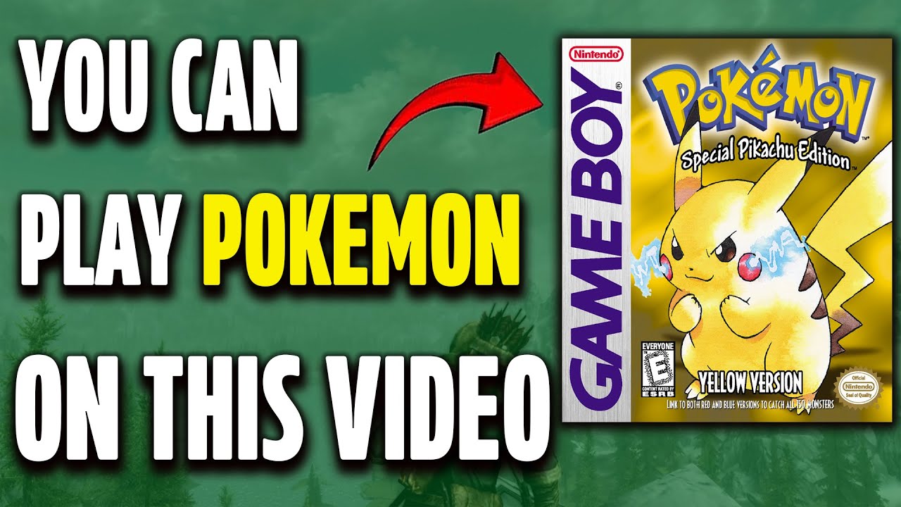 Use your PHONE or KEYBOARD as controls - Pokemon Interactive - YouTube