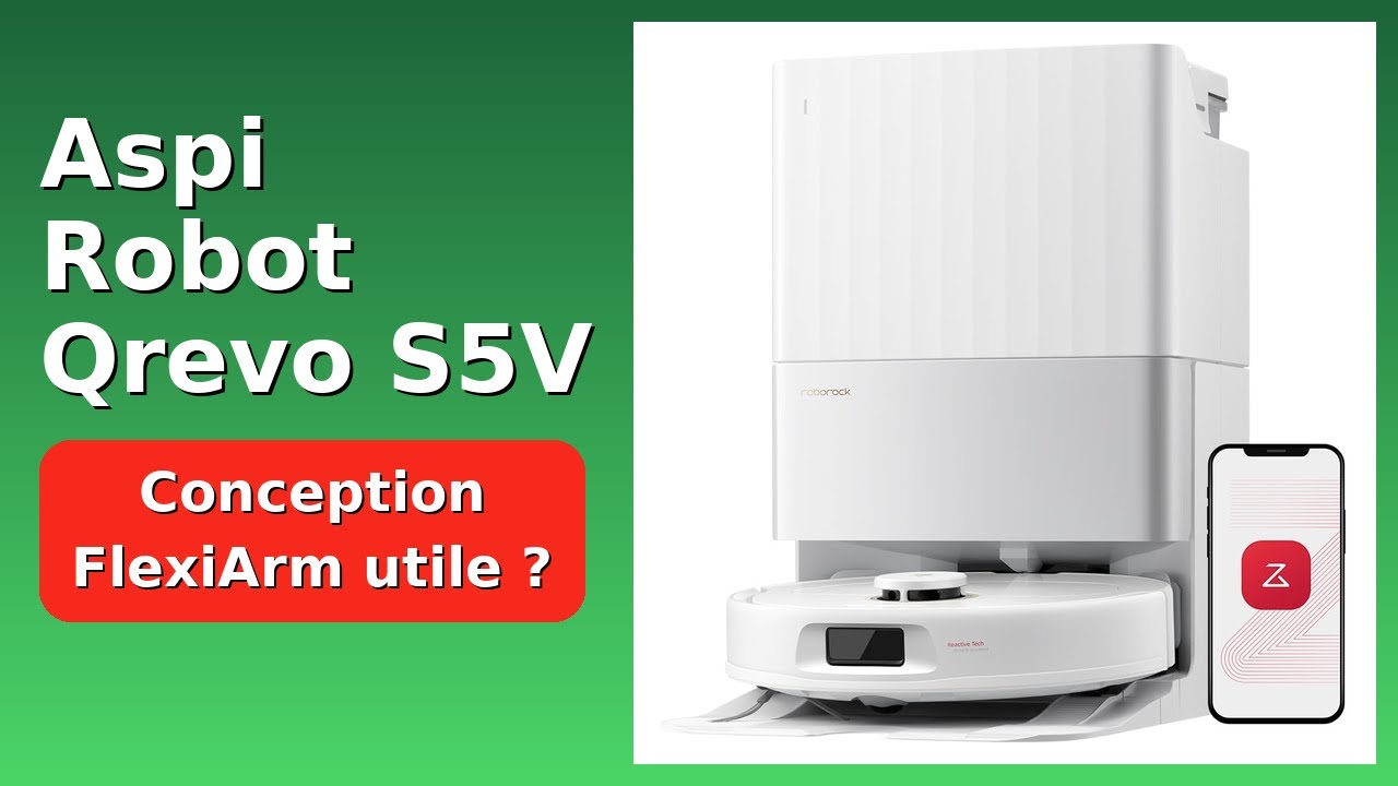 AVIS (2026): Aspi Robot Qrevo S5V. DÉTAILS ESSENTIELS - YouTube