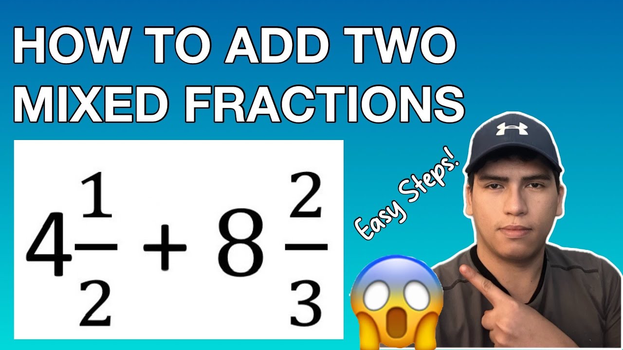 How to add two mixed fractions | Math Tutorial #1 # ...