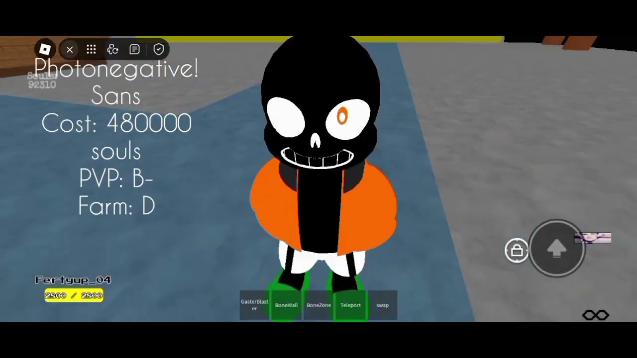 Showcase All Currently Character 3 Tier in [Typical Sans Fighting Game ...