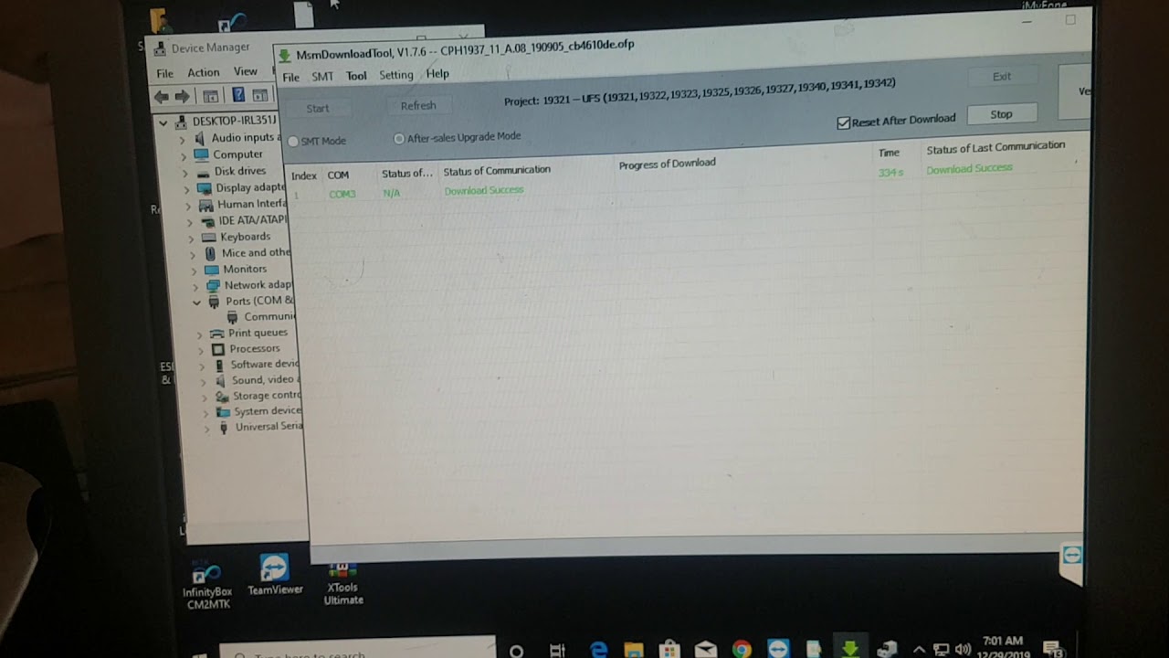 Oppo A9- 2020 Flash done MsM Tool - YouTube