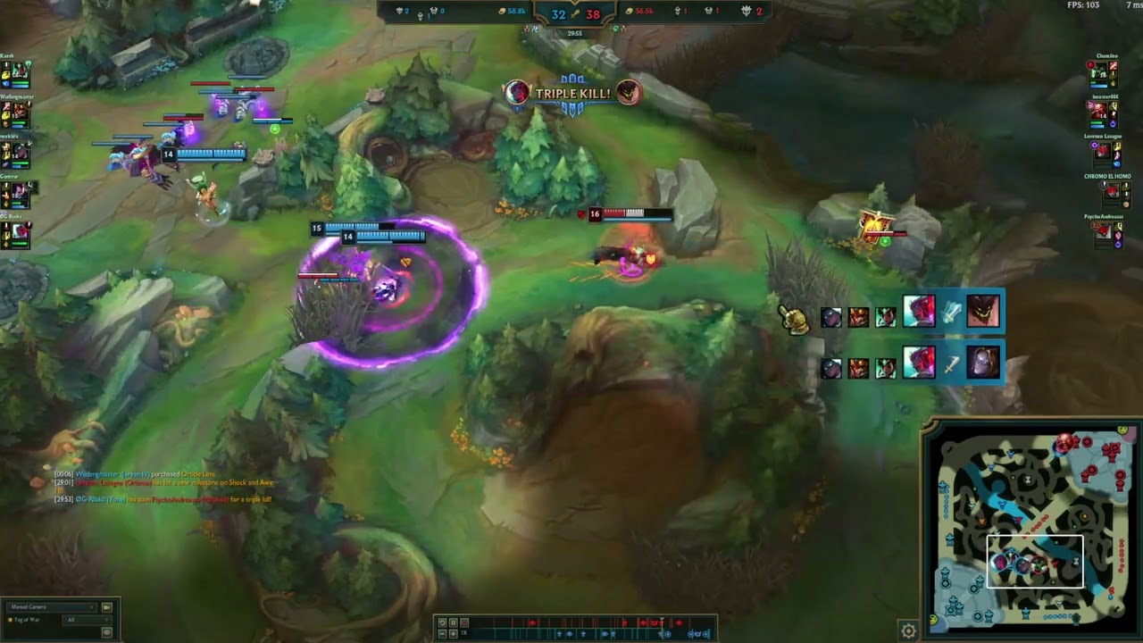 CTRL+SHIFT+Y to zoom out in spectator mode in League of Legends - YouTube