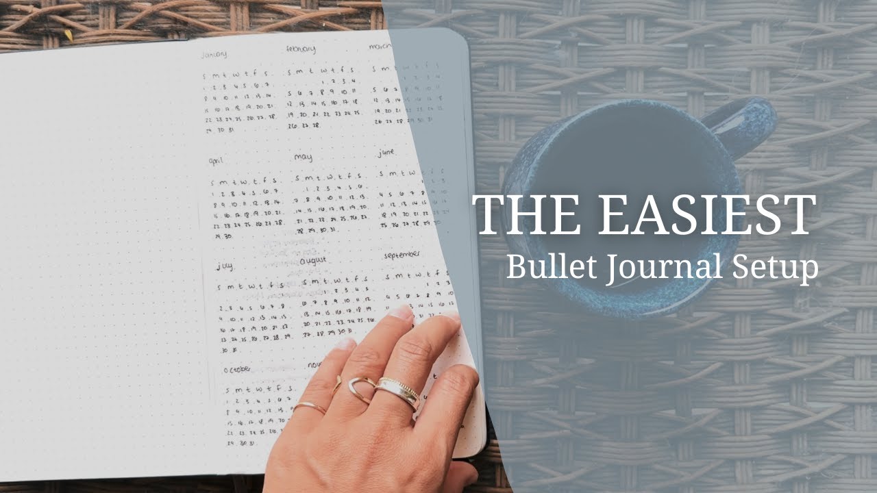My Minimal Bullet Journal Setup for 2024 - YouTube