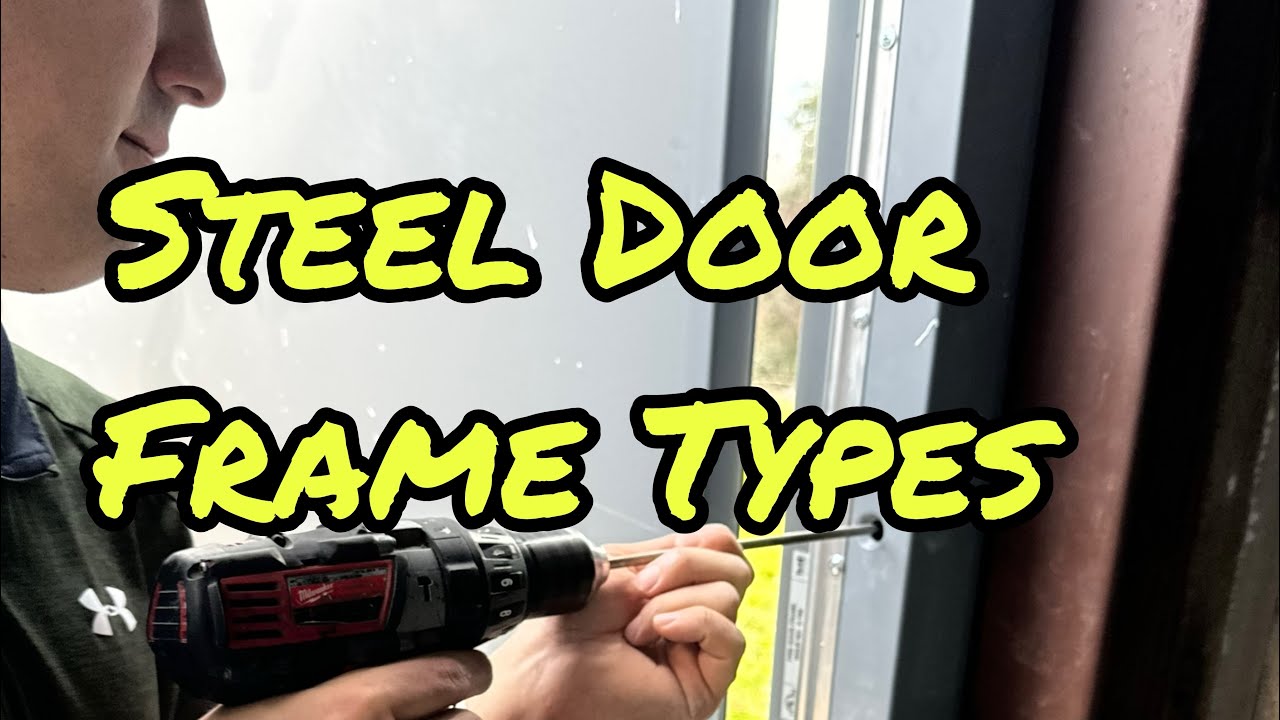 Commercial Steel Door Frame Types - YouTube
