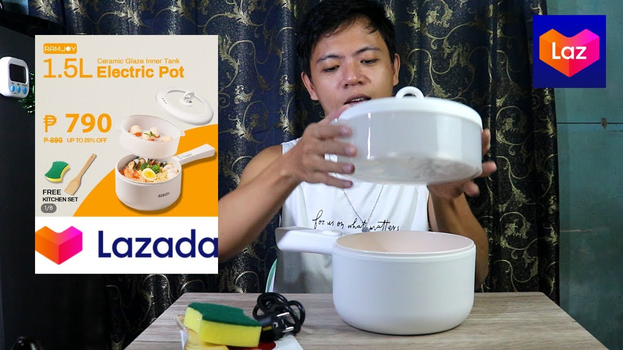 RAMJOY Electric Cooker Unboxing Review - YouTube