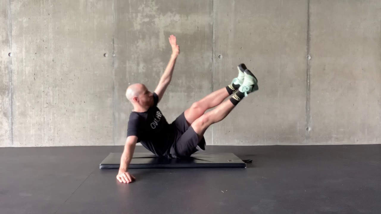 Side Lying Abdominal Pikes - YouTube