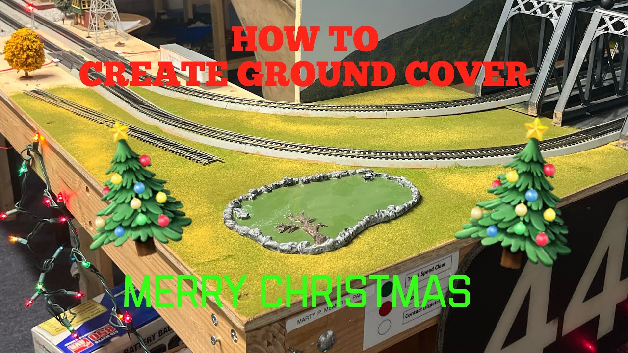 Model Railroading Episode 3 - Ground Cover And Park Tutorial - YouTube