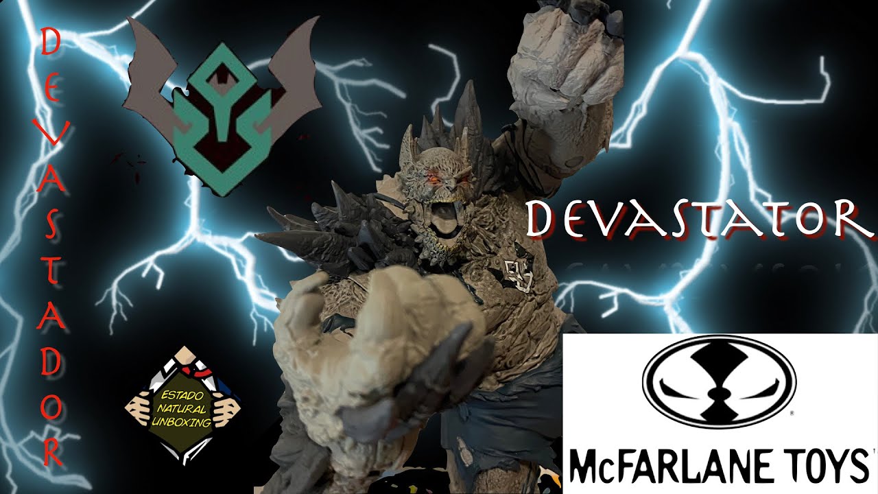 Devastador Figura de Acción de McFarlane Toys Batman Dark Knights Metal ...