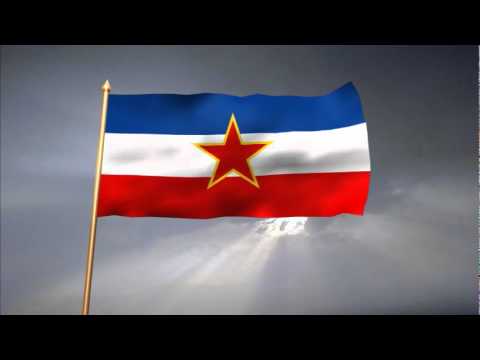 Zastava SFR Jugoslavije - Yugoslav Flag - YouTube