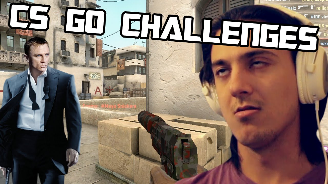 CS GO CHALLENGES 1: "Do It Like Bond... 007" - YouTube