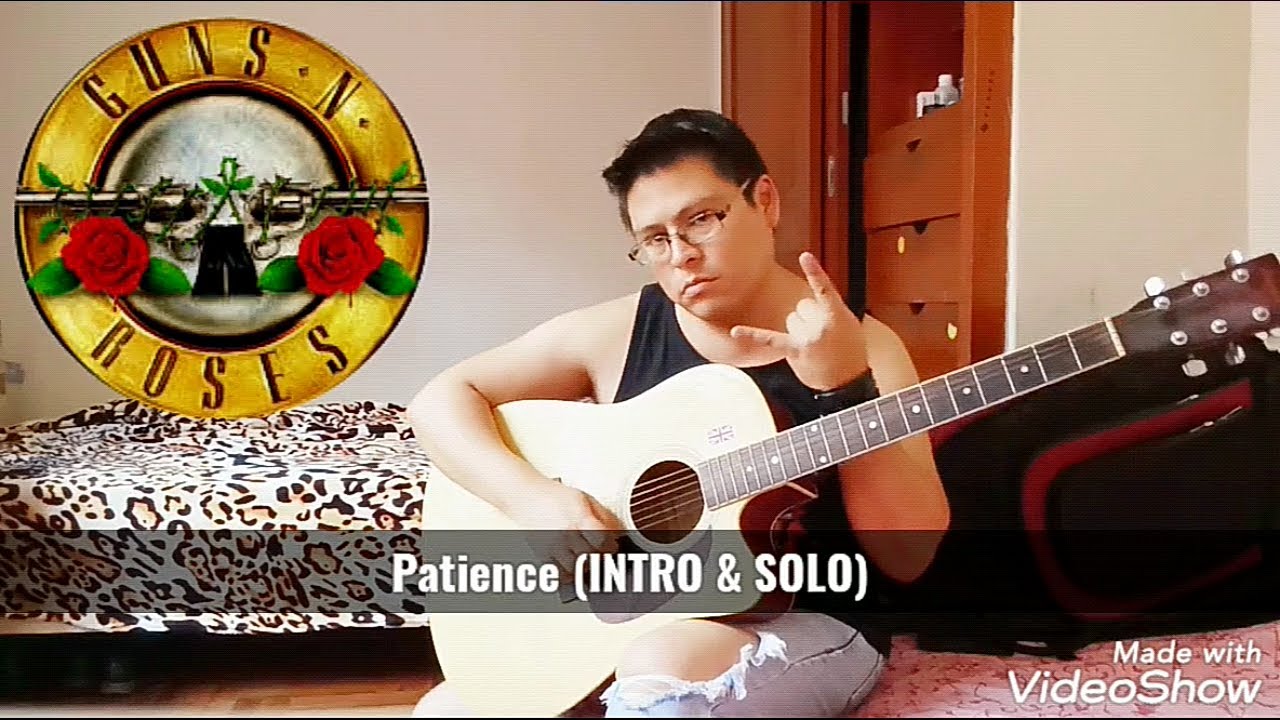 Patience - Guns N Roses (INTRO Y SOLO) - YouTube