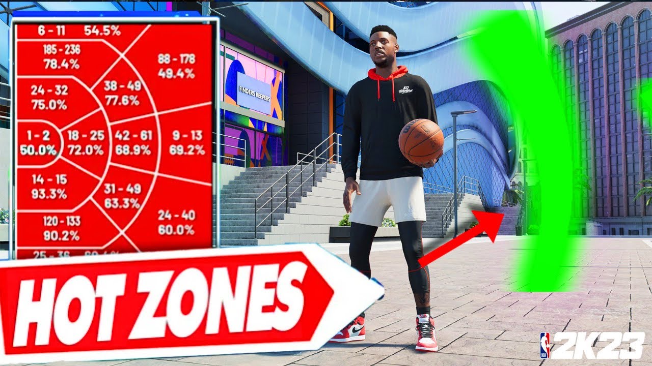 NBA 2K23 NEW HOT ZONES UPDATE SEASON 3 HOW TO INCREASE GREEN WINDOW FOR ...