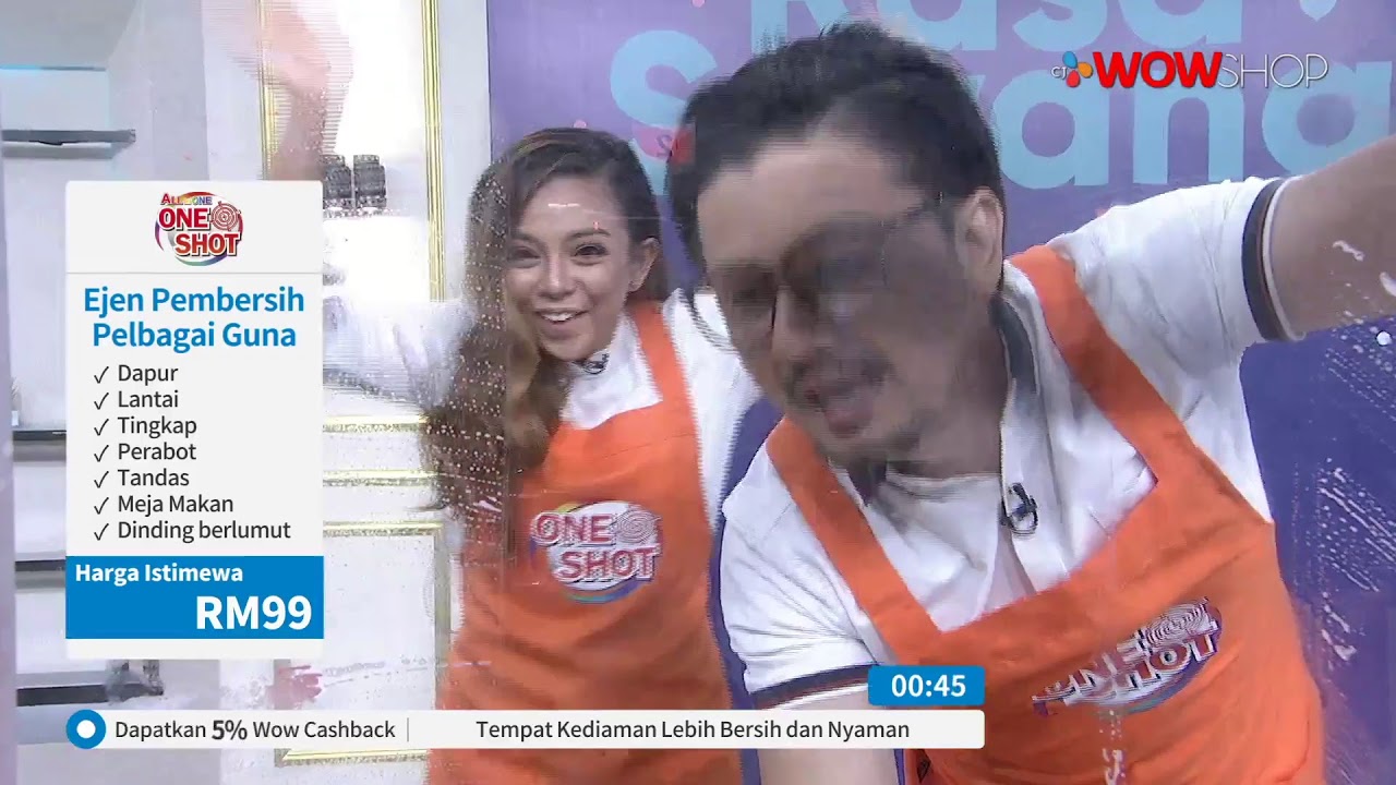 ONE SHOT MULTIPURPOSE CLEANER S11 / TV9 / P5658 / 21 APRIL 2020 - YouTube