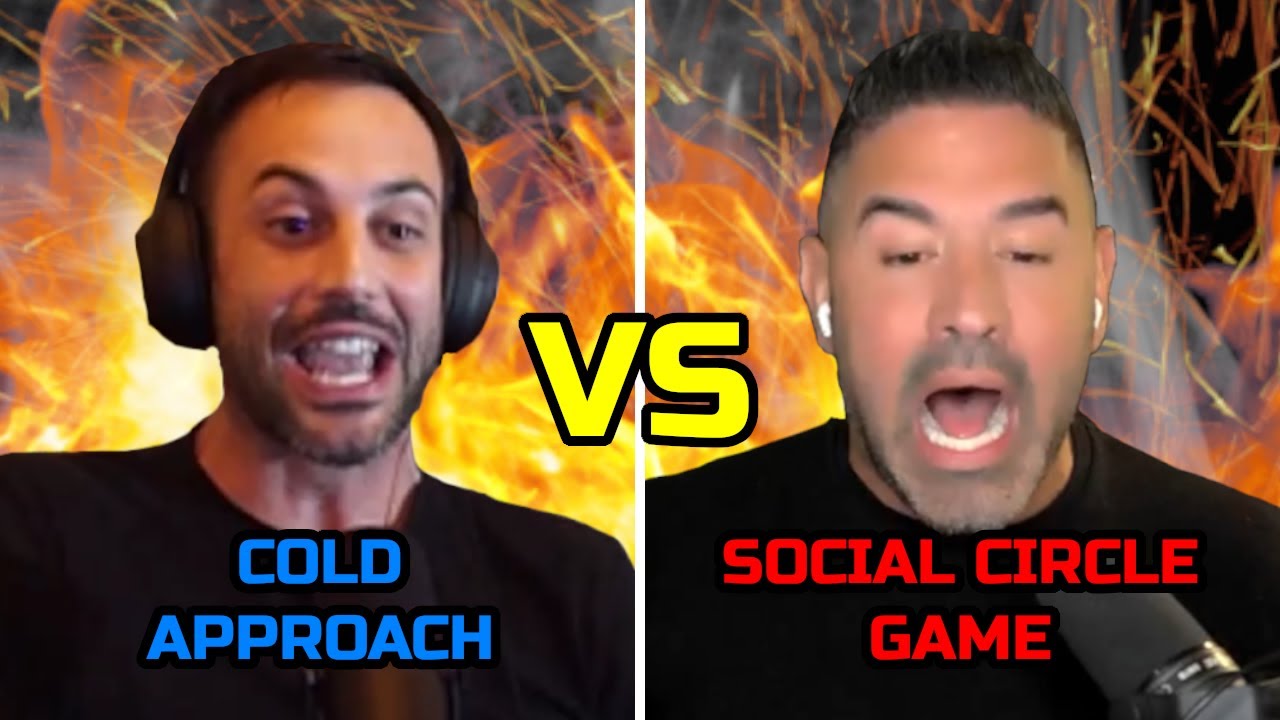INSANE HEATED DEBATE! Cold Approach VS Social Circle Game (Markus Wolf ...