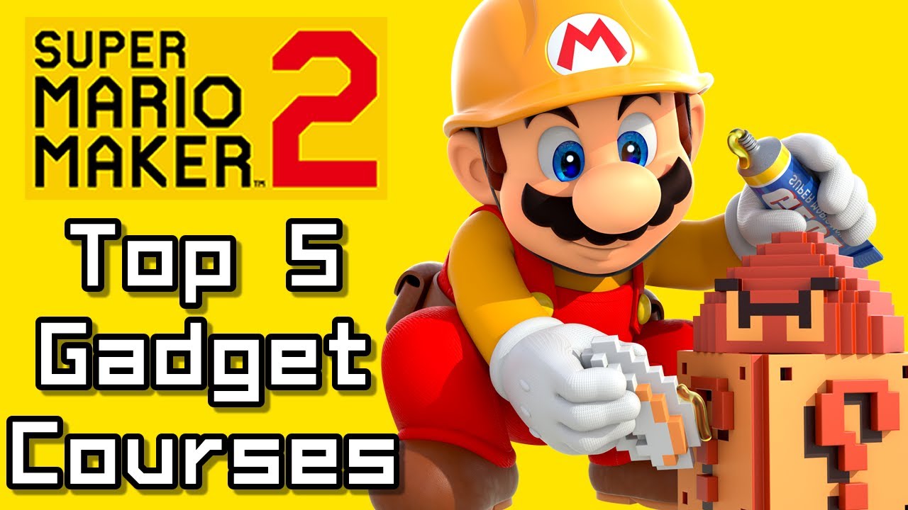Super Mario Maker 2 Top 5 GADGET Courses (Switch) - YouTube