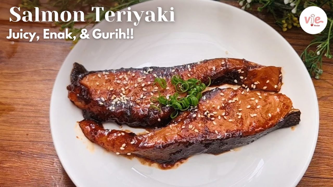 Serasa Di Restoran!! Resep Salmon Teriyaki [Juicy, Gurih, Enak] Quick ...