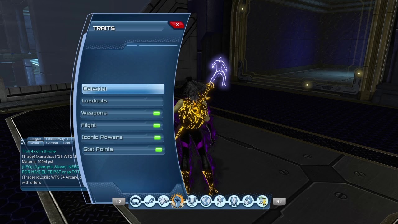 Dcuo 2019 guide to celestial dps with demo run of THE LOADOUT - YouTube