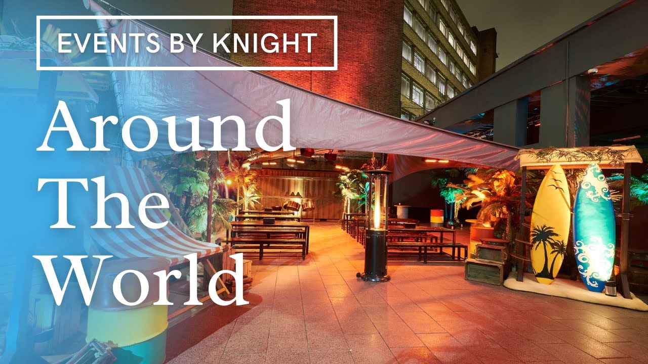 Around The World Themed | Corporate Christmas Party - YouTube