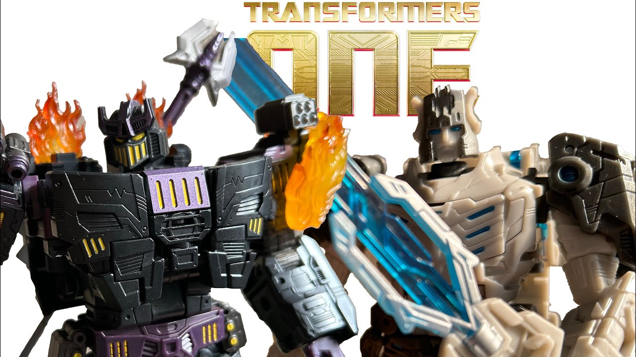 TFO Optimus VS Megatron Stop Motion Recreation except it’s PRIMA VS ...