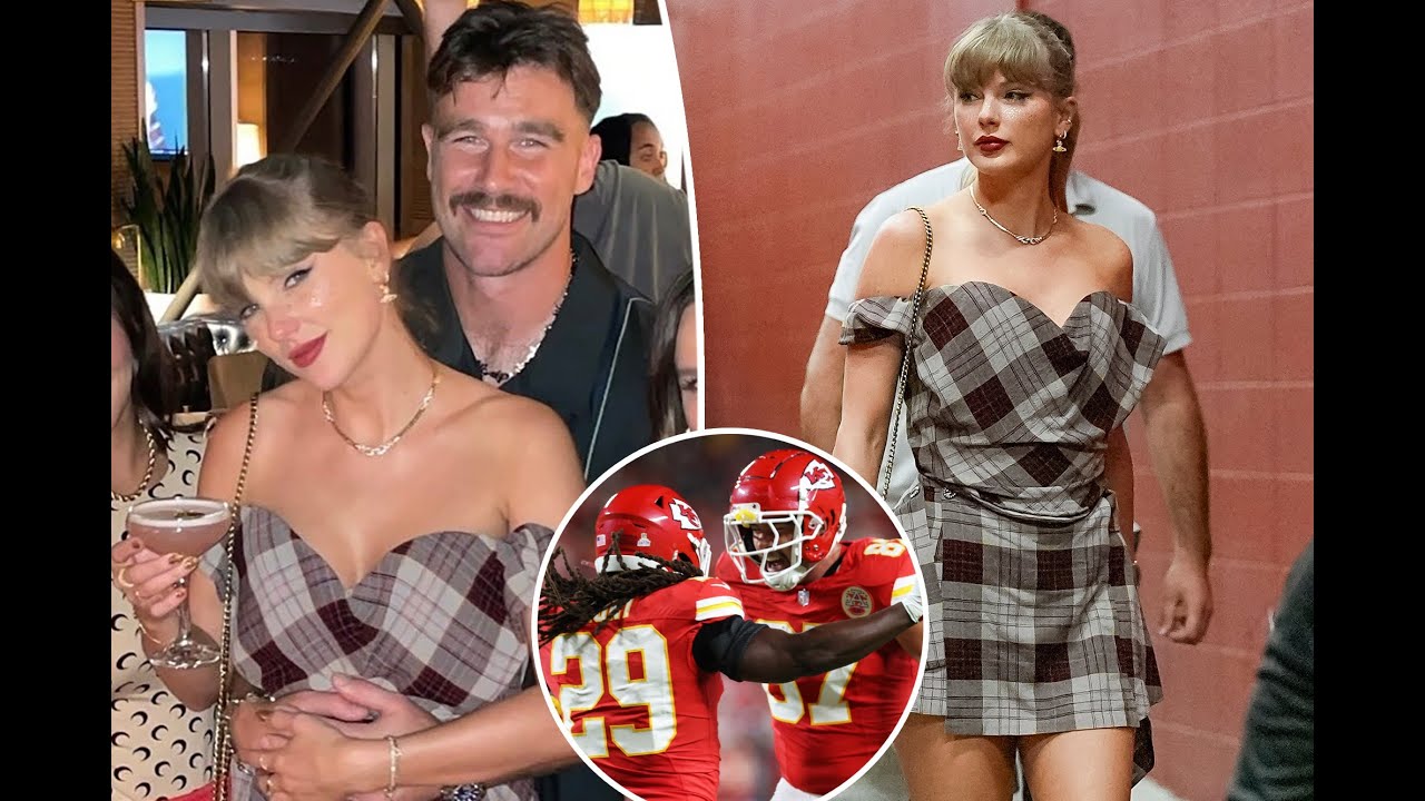 Taylor Swift and Travis Kelce cuddle up at post game party after Chiefs ...
