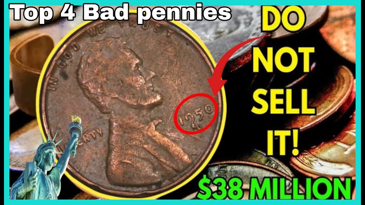 DO YOU HAVE THESE Top 4 Lincoln BAD Pennies That Could Make You ...